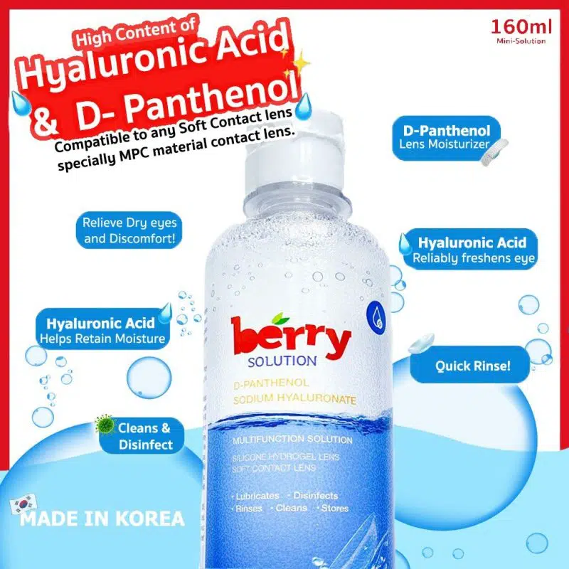 Berry Solution 160ml - Berry Lenses
