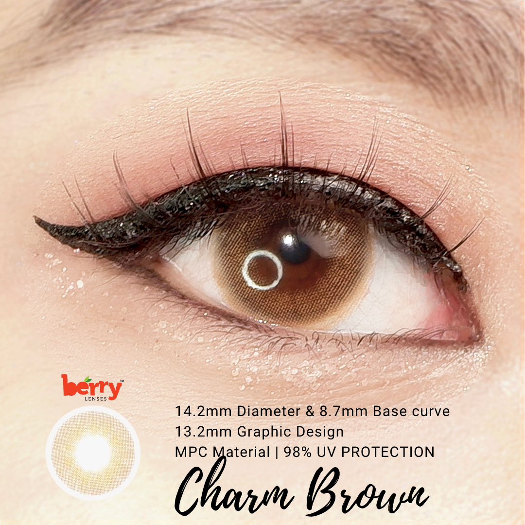 Charm Brown - Berry Lenses