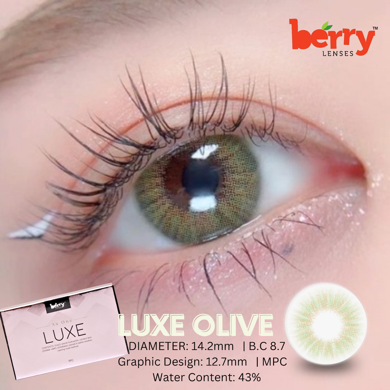 Luxe Olive - Berry Lenses