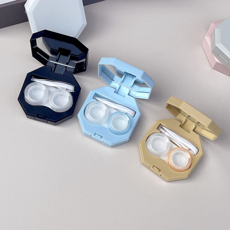 Octagon Shape Travel Kit - Berry Lenses